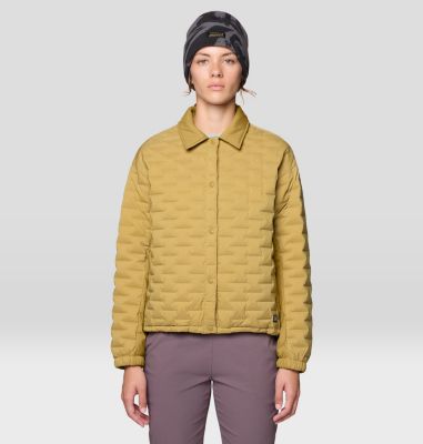 Click here for Mountain Hardwear Womens Stretchdown  Light Snap J... prices