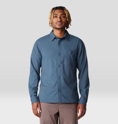 Click here for Mountain Hardwear Mens Voyager One  Long Sleeve Fl... prices