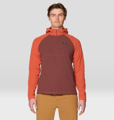 Click here for Mountain Hardwear Mens Summit Grid  Hoody- prices