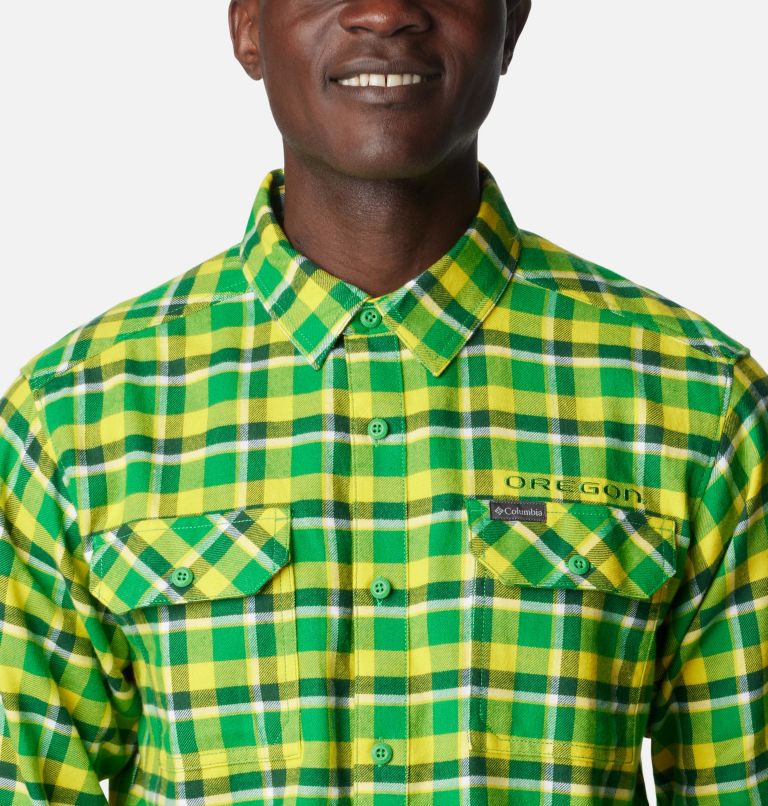 Men's Collegiate Flare Gun™ Flannel Long Sleeve Shirt - Oregon ...