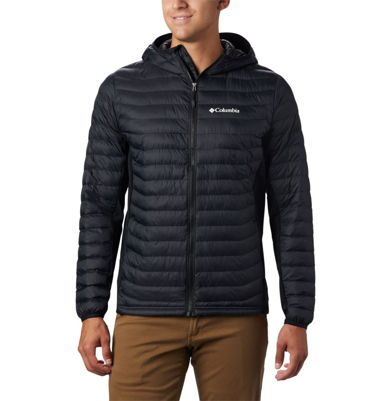 Men's Powder Lite™ Hybrid Hooded Jacket | Columbia Sportswear Men's Powder Lite™ Hybrid Hooded Jacket | Columbia Sportswear