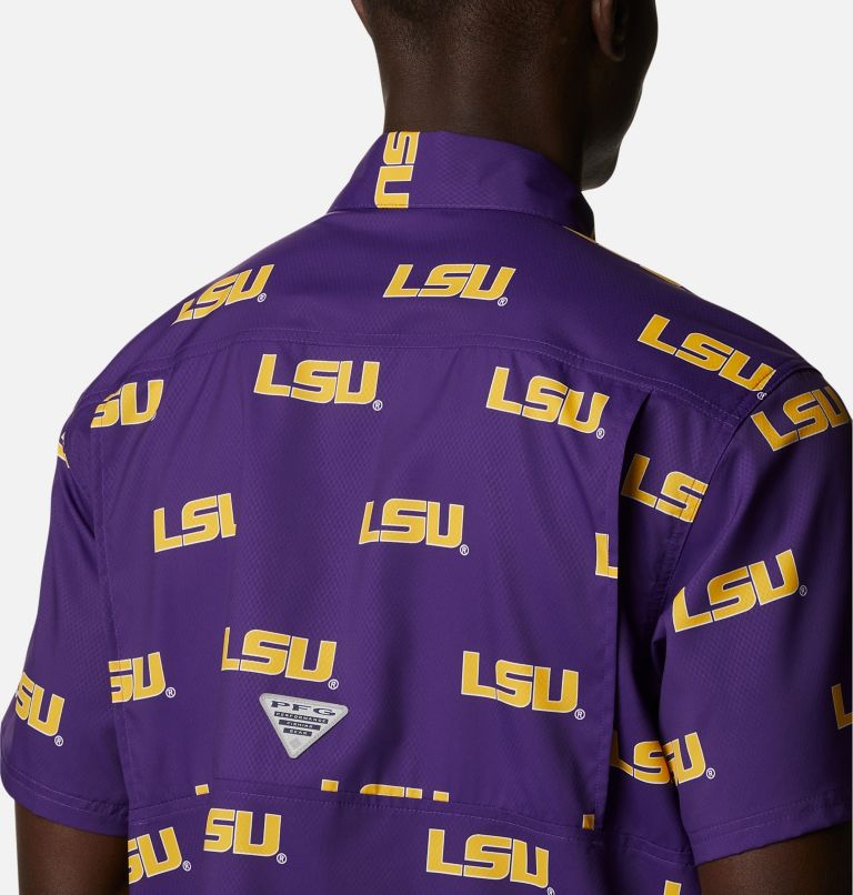 Men's Collegiate PFG Super Slack Tide Shirt - LSU | Columbia Sportswear