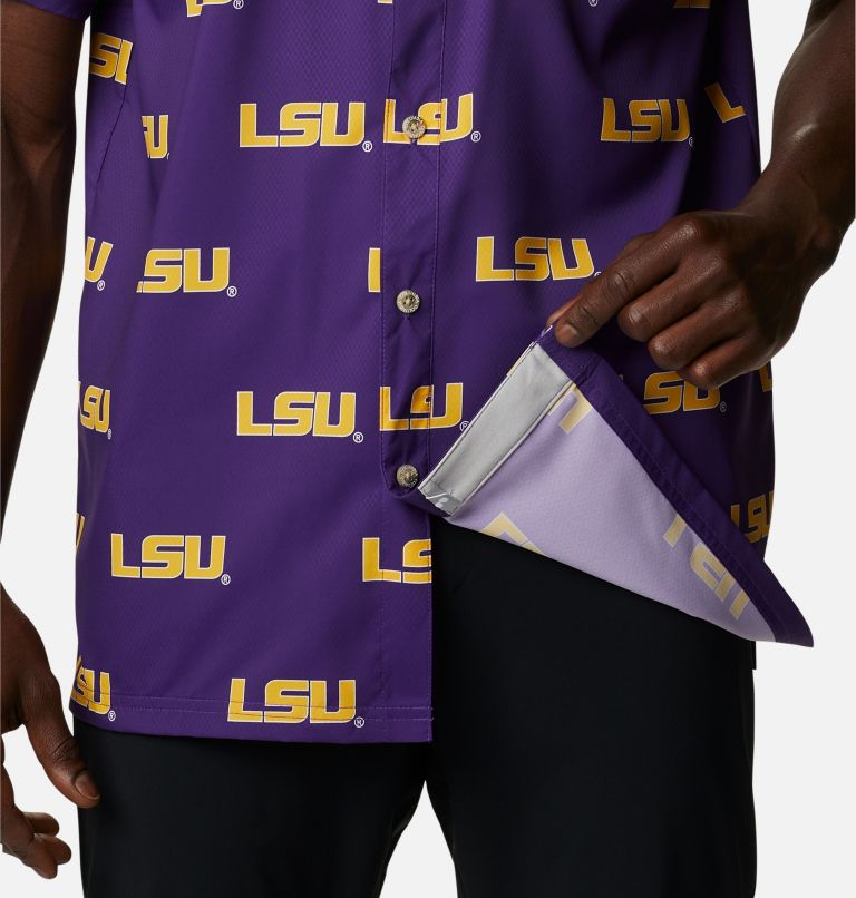 Men's Collegiate PFG Super Slack Tide Shirt - LSU | Columbia Sportswear