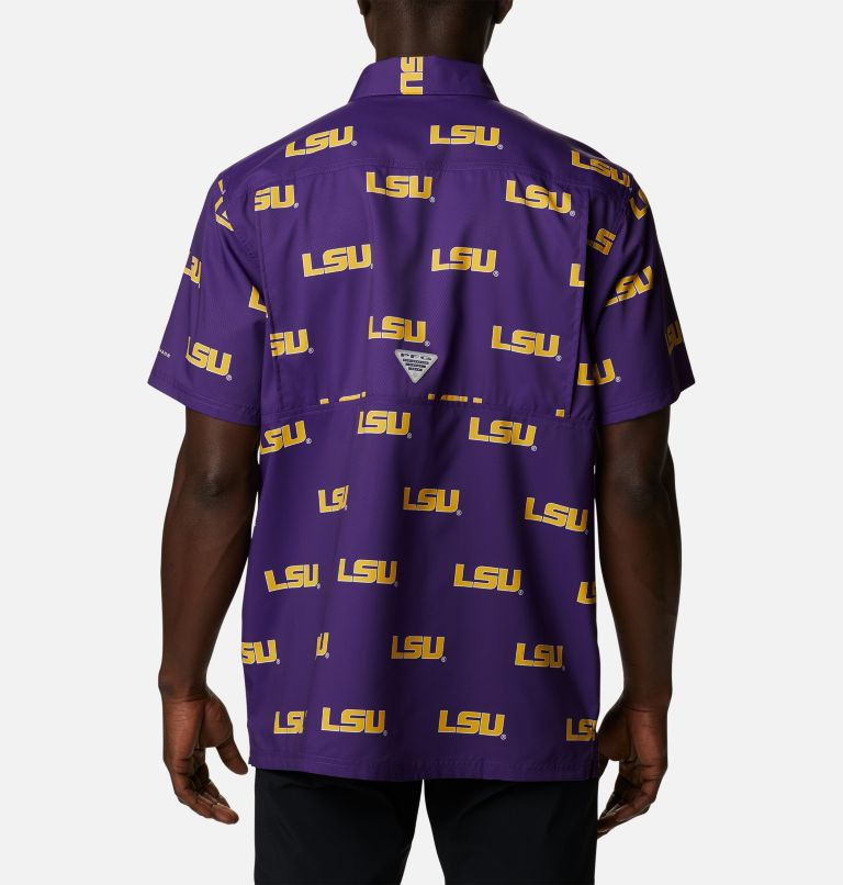 Men's Collegiate PFG Super Slack Tide Shirt - LSU | Columbia Sportswear