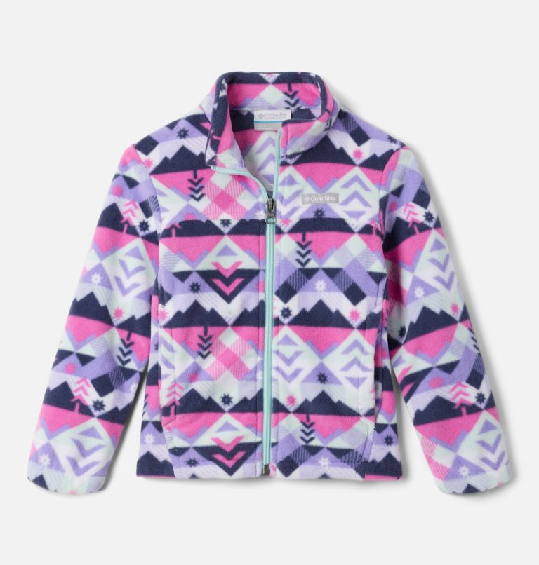 Girls' Toddler Castle Dale™ Printed Full Zip Fleece Jacket | Columbia ...