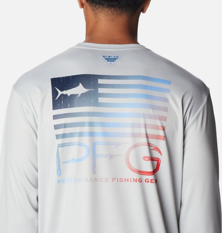 Men's PFG Terminal Tackle™ Fish Star Long Sleeve Shirt | Columbia ...