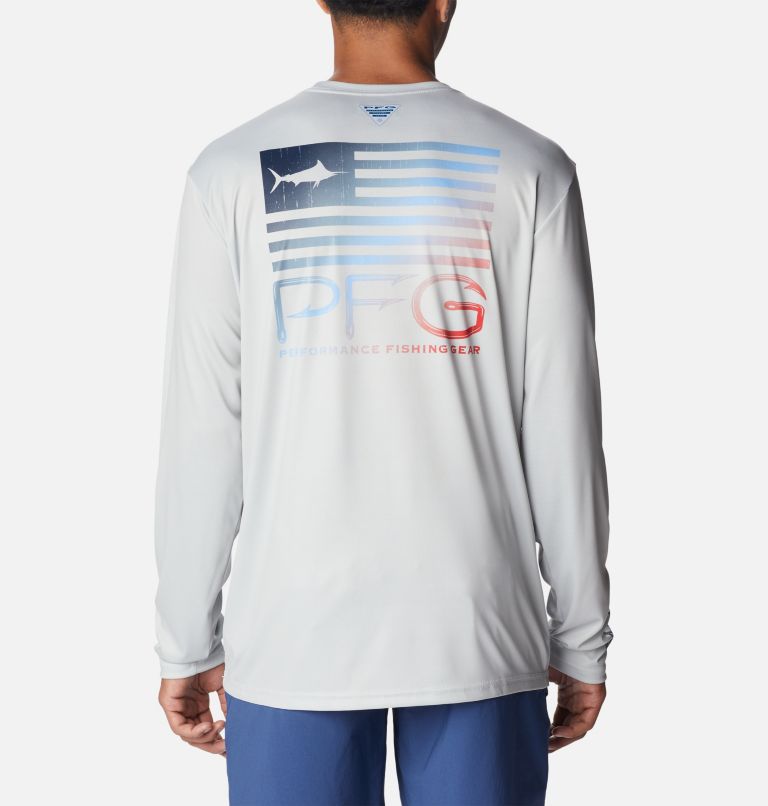 Men's PFG Terminal Tackle™ Fish Star Long Sleeve Shirt | Columbia ...