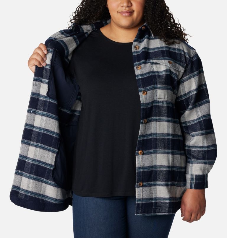 Women's Calico Basin™ Shirt Jacket - Plus Size | Columbia Sportswear