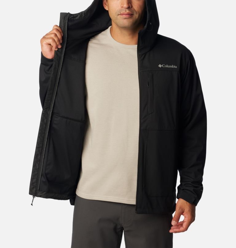 Men's Black Mesa™ Hooded Softshell Jacket | Columbia Sportswear