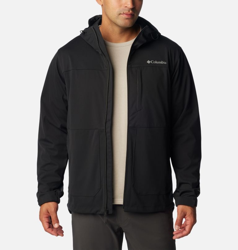 Men's Black Mesa™ Hooded Softshell Jacket | Columbia Sportswear