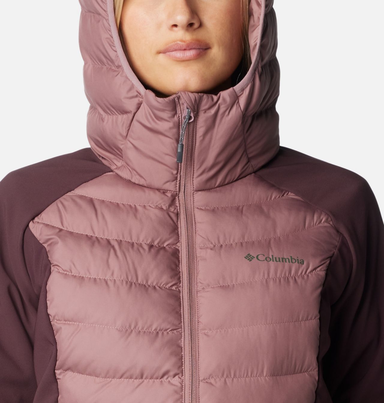 Women's Powder Lite II Hybrid Hooded Jacket | Columbia