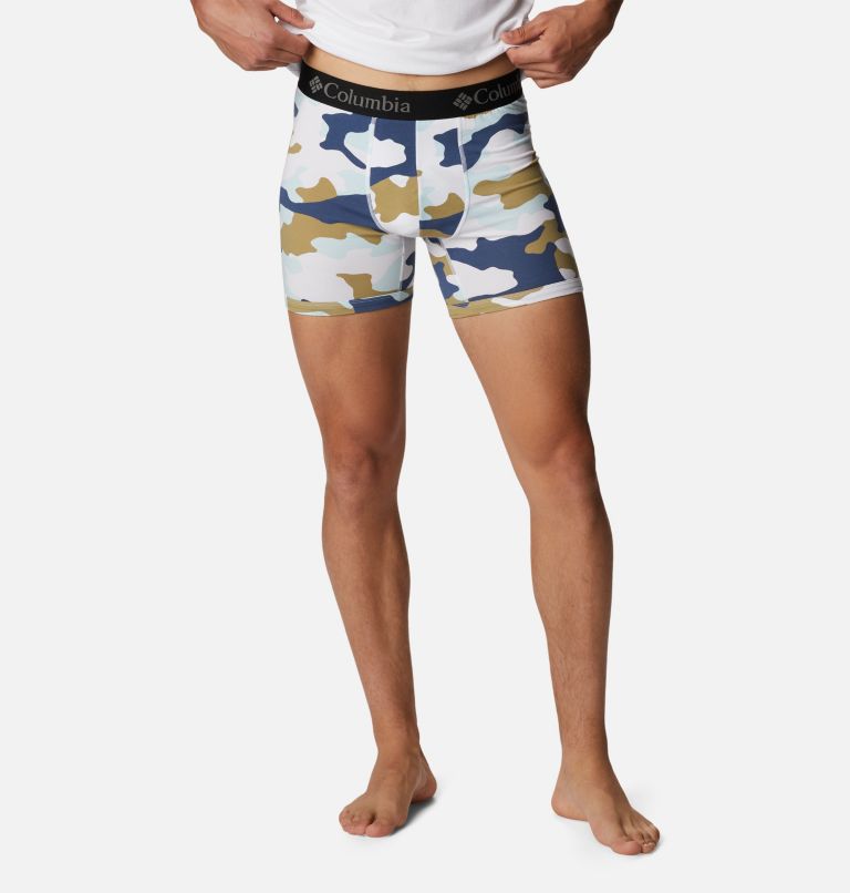 Men's Printed 360 Stretch 3-Pack Boxer Brief | Columbia Sportswear